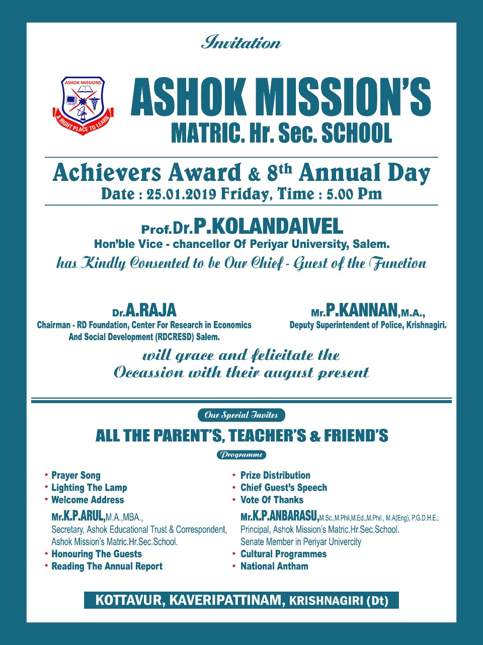 ANNUAL DAY INVITATION – ashokmissionschool.com